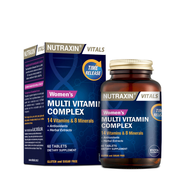 Nutraxin Multivitamin Complex Kadın 60 Tablet Fiyatı